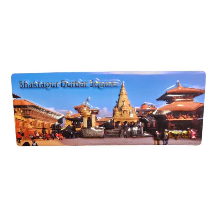 Bhaktapur Durbar Square 3D Puff Magnet — Iconic Nepal Souvenir | Daraz ...