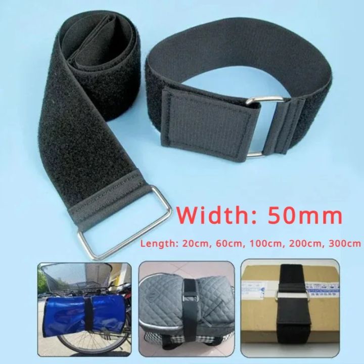 1pcs 50mm Width Velcro Nylon Cargo Straps Luggage Straps Motorcycle Car ...