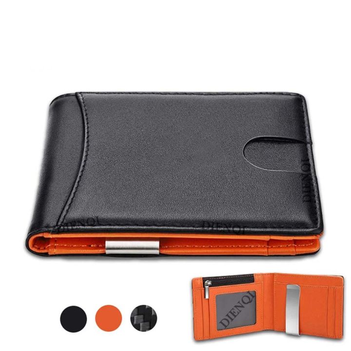 Rfid Business Card Holder Smart Wallets for Men Carbon Fiber Slim Thin ...