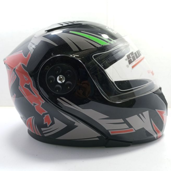 Super Air FlipUp Helmet for Bikers - Super Air Helmet - 3 in 1 FlipUp ...