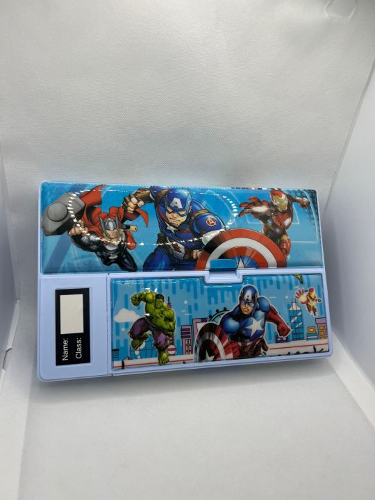 superhero jumbo pencil box for kids | Daraz.pk