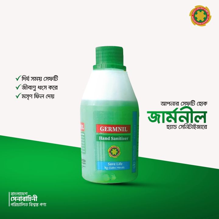 Germnil Hand Sanitizer (Cap) – 250 ml | Daraz.com.bd