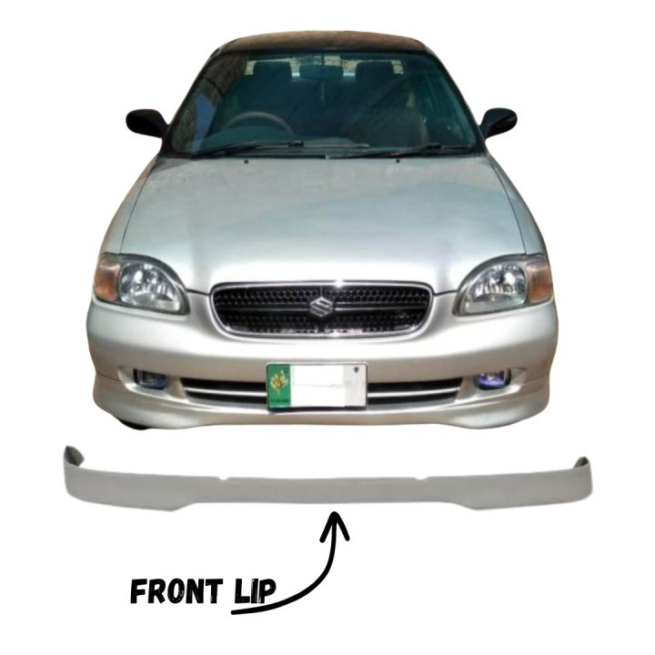 Suzuki Baleno 1998-2005 Complete Body Kit With Led Spoiler | Daraz.pk