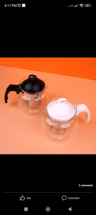 Soda lime glass teapot 700ml | Daraz.pk