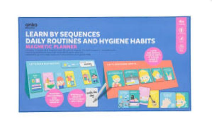 Daily Routines & Hygiene Habits Magnetic Planner board game | Daraz.pk