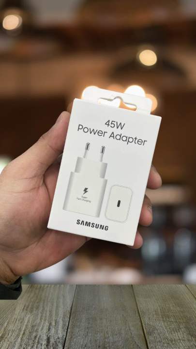 45 Watt Charger - Original Samsung 45W Super Fast Charger Type C ...