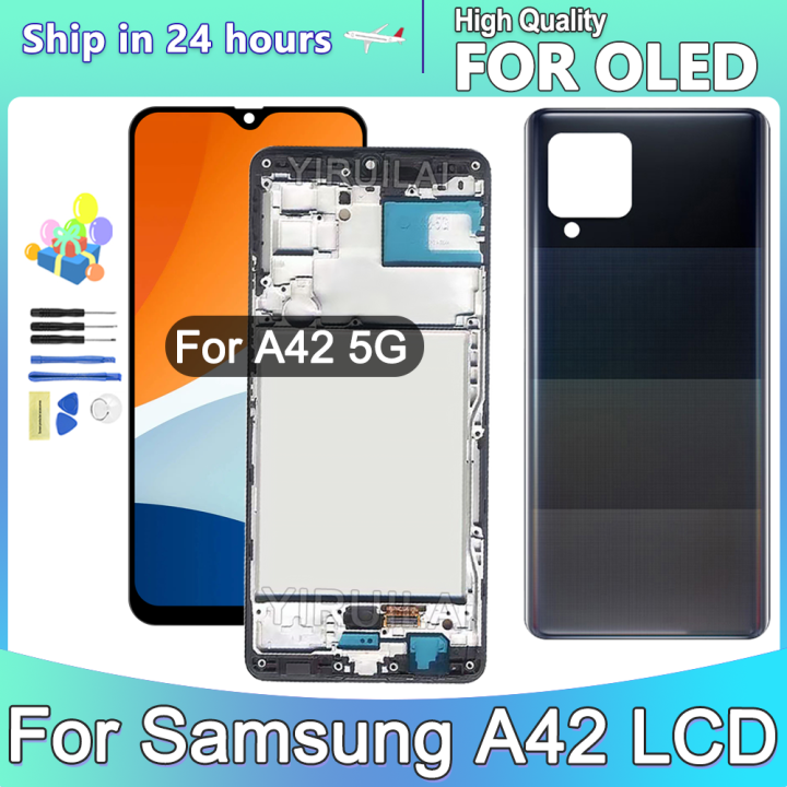 OLED For Samsung Galaxy A42 5G LCD Display Touch Screen For Samsung SM ...