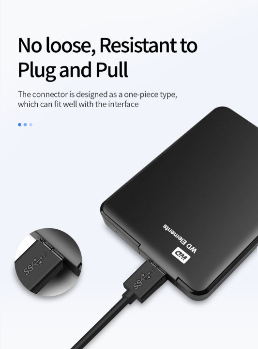 WD Elements 2.5-Inch External USB 3.0 HDD Case USB 3.0 WD ELEMENT SATA ...