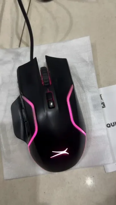 Altec lancing ALGM-9525 USB RGB Gaming mouse Wired 2400DPI 8 button ...