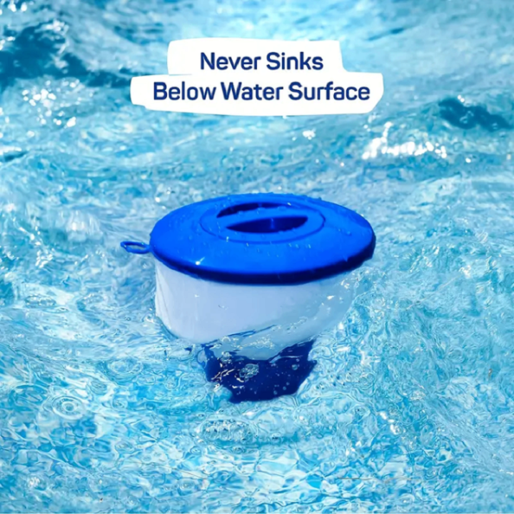 Swimming pool chlorine float suitable for 3 tables with 7 diameters ...