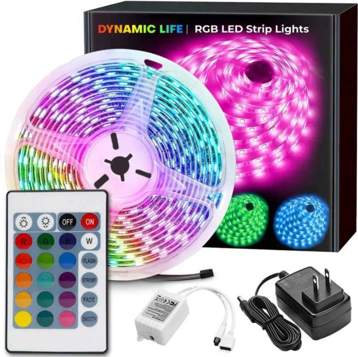 RGB LED STRIPS LIGHT 5 METER | Daraz.pk