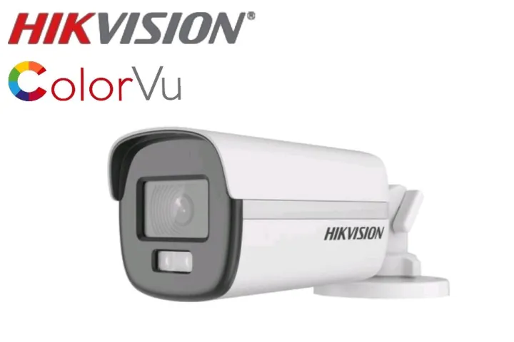 Hikvision colourvu fixed bullet camera 40m silver | Daraz.lk