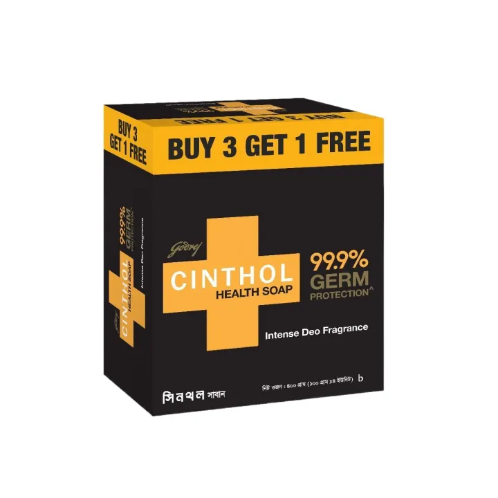 Cinthol Soap Health+ 100G ( Buy 3, Get 1 Free) | Daraz.com.bd