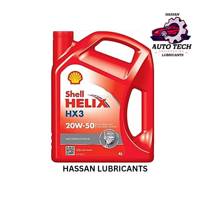 Shell Helix HX3 20W-50 Engine Oil - 4 Litres. | Daraz.pk