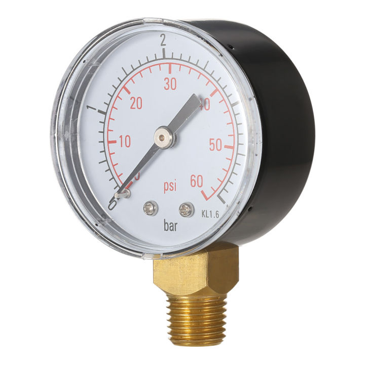 50mm Pool Filter Water Pressure Hydraulic Pressure Gauge Meter ...