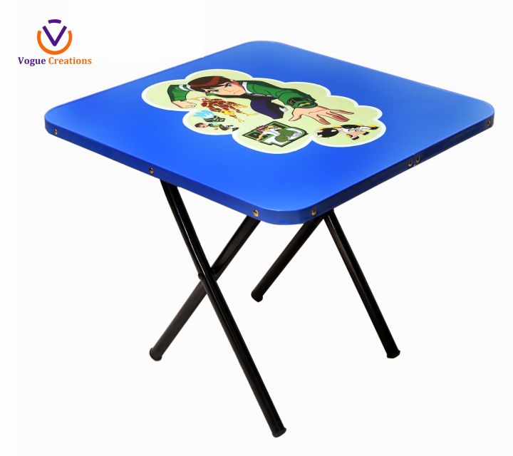 Wooden Study Table Folding Kids Baby Table Cartoon Table Eating Table ...