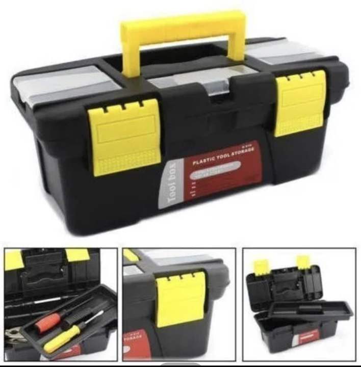 Tool Box Empty, 12 Inch Portable Household Multi functional Maintenance ...