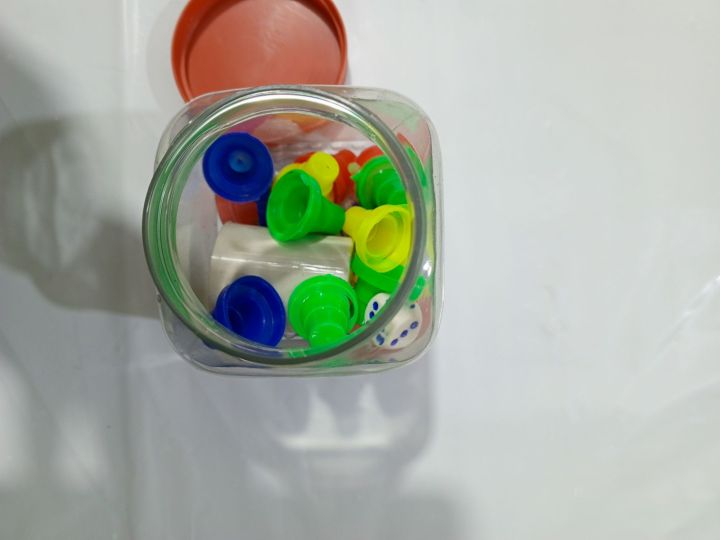 Ludo Goti goti pure quality ki goti for ludo game 4 color 1 dies in box ...