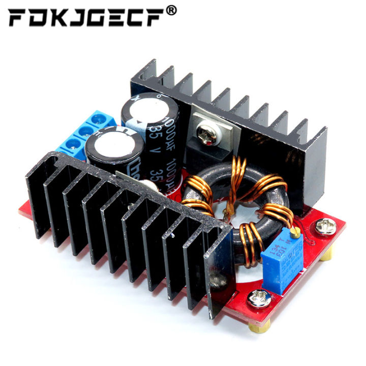 10-30V to 12-35V Step Up 150W 10A DC DC Boost Converter Car Power ...