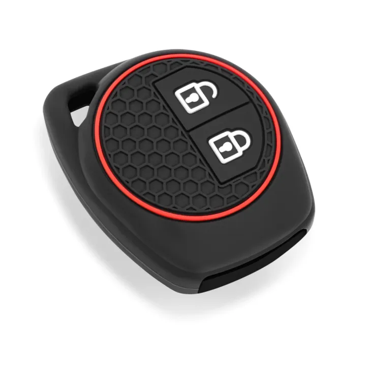 2 Button Silicone Car Remote Key Fob Case Cover Shell For Suzuki SX4 ...