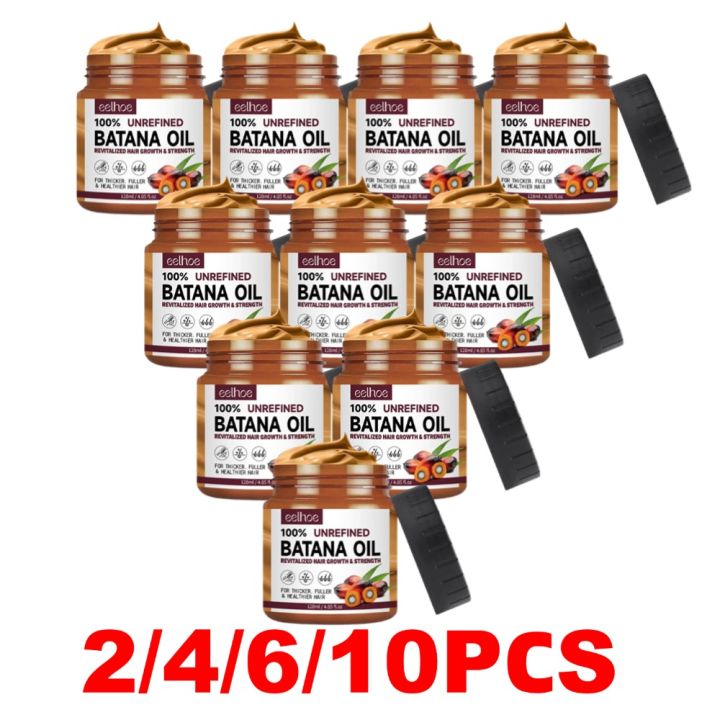 2/4/6/10PC Pure Organic Hair Mask 100% Batana Conditioner Oil Natural ...