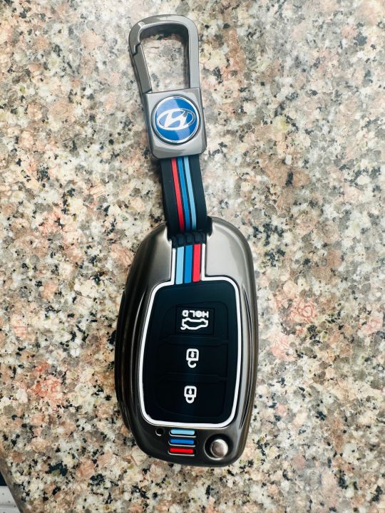 Metal Shell With Key Cover For Hyundai Creta, Venue, I20Active, Nios ...