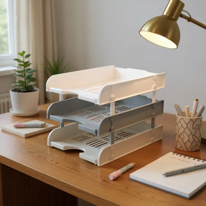 A4 document rack (1 set with 2 layers) can be connected to multiple ...