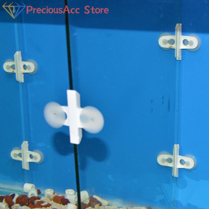 5pcs Aquarium Fish Tank Partition Clip Glass Suction Cup Clip ...