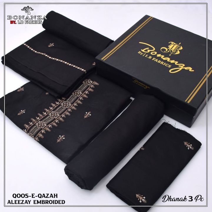 Dhank Collection,Winter Collection,Embroidered Suits,Dhank Fabric, 3 ...