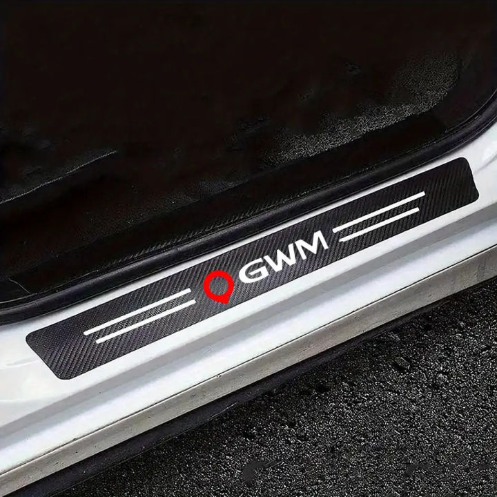 4pcs Car Sill Stickers for GWM Great Wall POER m4 Steed 5 Jimny TANG ...