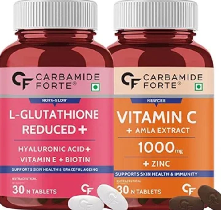 Carbamide Forte Japanese Reduced L Glutathione 500mg Tablets with ...