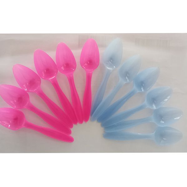 Plastic Spoon Multicolour -12pcs | Daraz.lk