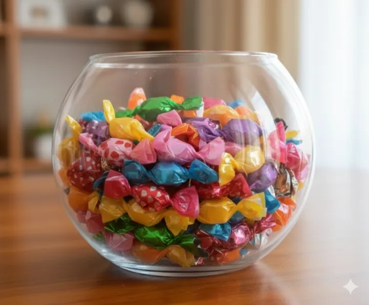 Mini Candy Colourful Wrapper – Fruity Flavour Sweet Treats 250 gm ...