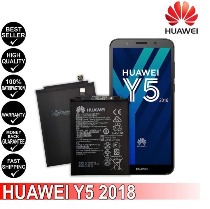Huawei Y5 Lite 2018 Battery Huawei DRA-LX3 Battery HB405979ECW Original ...