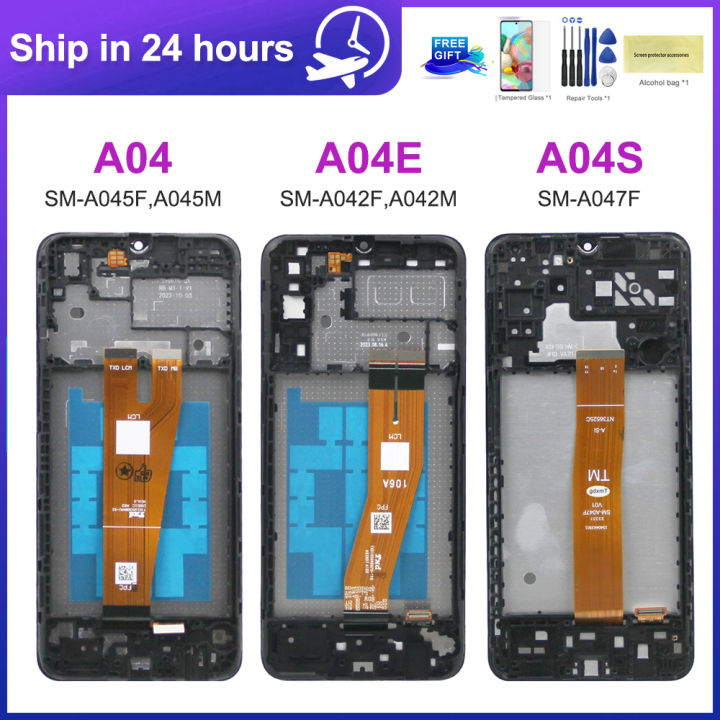 6.5'' LCD For Samsung A04 A04e A04s A045F A045M A042F A042M A047F A047M ...