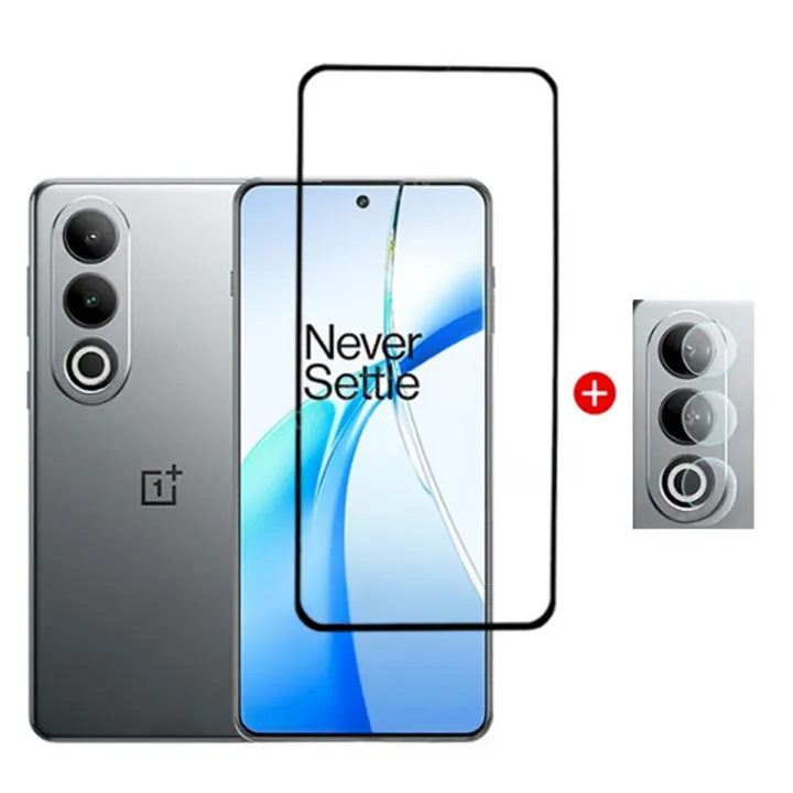 2 in 1 Tempered Glass Screen and Camera Protector for OnePlus Nord CE4 ...