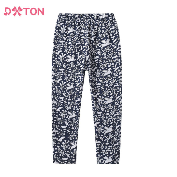 DXTON Kids Girls Leggings Spring AutumnUnicorn Printed Children ...