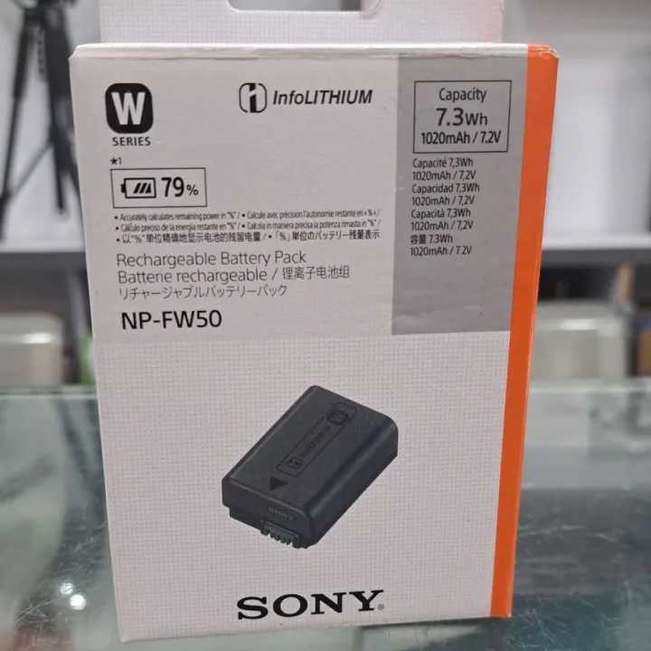 SONY FW-50 Battery for A6400,A7II,A7R,A6500 | Daraz.pk