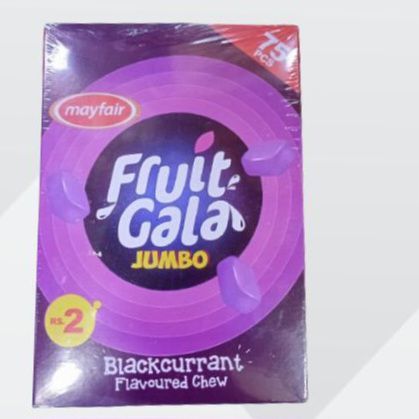 Fruit Gala Candy - Blackcurrant Flavoured Chew 75 PCS | Daraz.pk