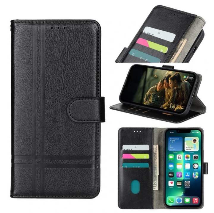Samsung Galaxy A05s Leather Pouch Case Card Holder Back Cover For ...