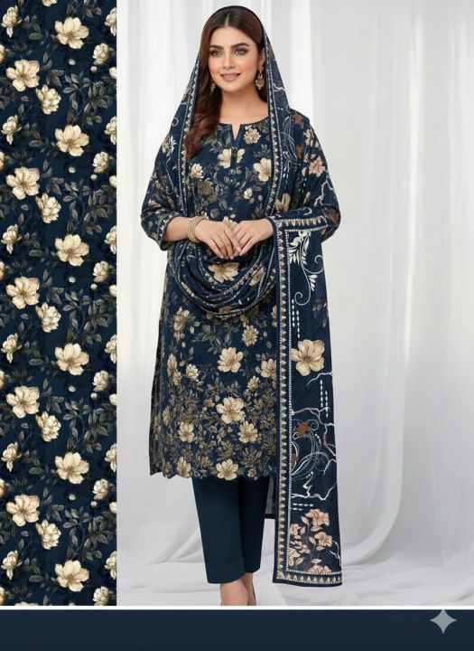 dhanak winter collection 3 piece | dhanak winter collection 3 piece ...