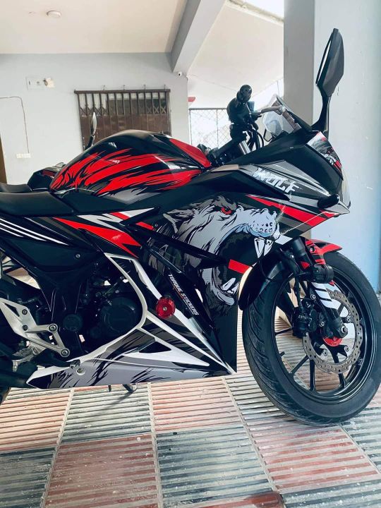 Honda Cbr indo wolf model decals sticker set | Daraz.com.bd