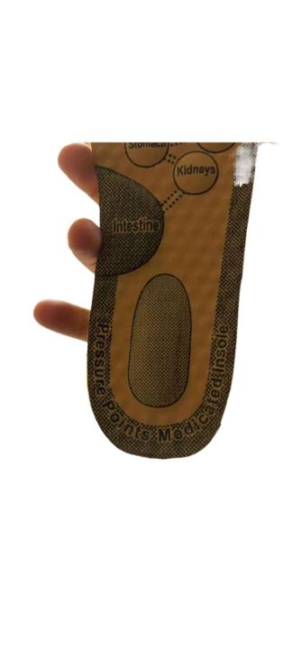 pressure point medicated inner sole | Daraz.pk