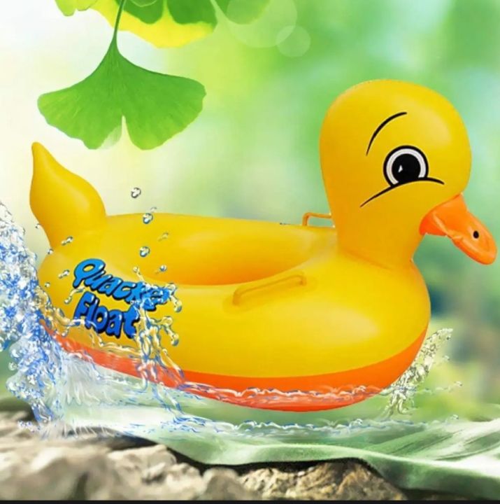Duck baby floats tube, inflatable duck pool float | Daraz.pk