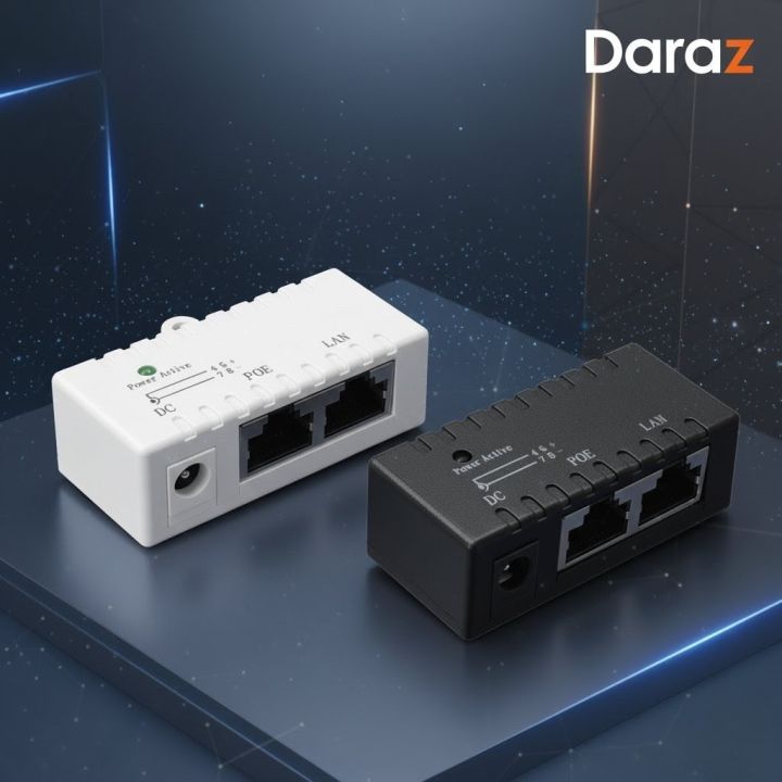 POE Injector DC 12V/24V/48V (Random Color) | Daraz.pk