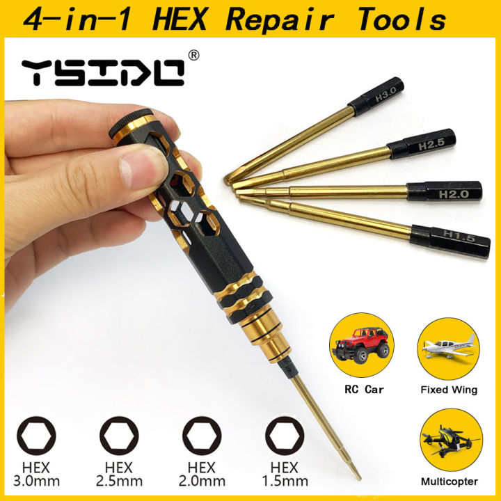 Hex Screw Driver Screwdriver Set 1.5mm 2.0mm 2.5mm 3.0mm Hexagon Tool ...