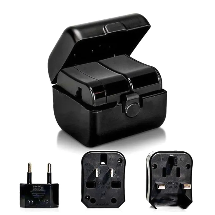 Universal Travel Plug All In One Adapter with EU US UK AU Plug Global ...