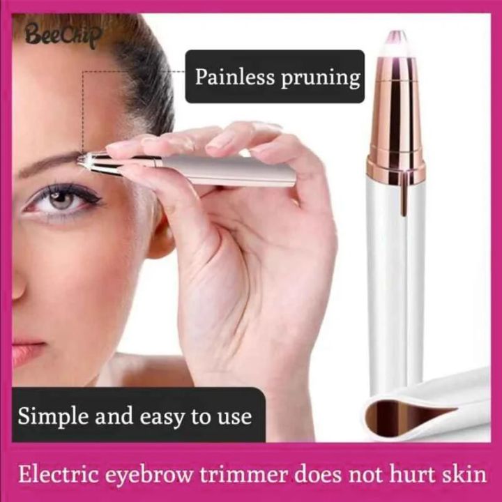 Electric Eyebrow Trimmer Eyebrow Trimmer Trimmer Battery Model No Skin ...