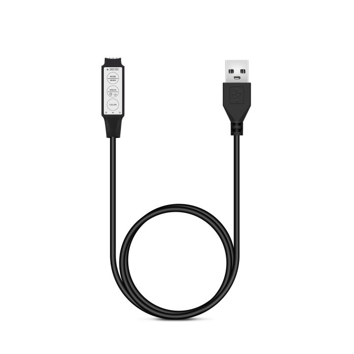 Mini 3 Keys RGB LED Controller USB 5V LED Light Strip Controller For ...