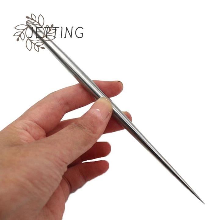 1Pc 9.3 Inch Stainless Steel Pottery Modeling Stick Acupressure Texture ...